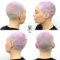 Lavender Fade and Taper Buzz Cut with Shave Art Detail - The Latest Hairstyles for Men and Women ...